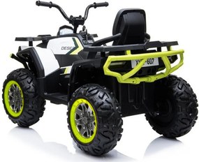 LEAN CARS Elektrická čtyřkolka XMX607 LED bílá