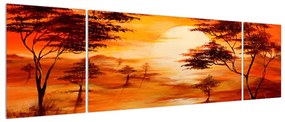 Obraz africké savany (170x50 cm)