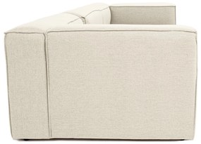 Hanah Home Třímístná pohovka FORA krémová