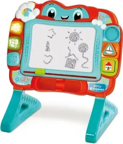 CLEMENTONI BABY Interaktivní magnetická tabule / 2 v 1 / 3 polohy hran