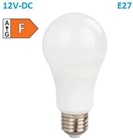 Diolamp SMD LED žárovka matná Special Voltage A60 10W/12V-DC/E27/6000K/910Lm/230°