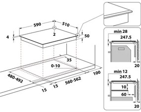 Whirlpool WL S2760 BF/S Indukční varná deska