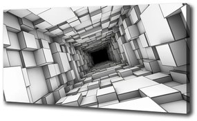 Wallmuralia Foto obraz na plátně Tunel z krychlí 100x50
