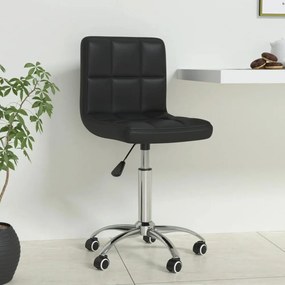 Petromila Otočná kancelářská židle černá umělá kůže