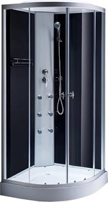 BPS-koupelny Hydromasážní box WSH7602B 100, 100x100