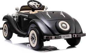 LEAN CARS Elektrické autíčko Mercedes 540K Premium LED MP3 černé
