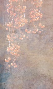 DIMEX | Vliesová fototapeta na zeď Abstrakt rybíz MS-2-0379  | 150 x 250 cm | béžová, vícebarevná