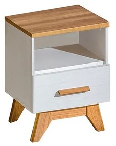 Noční stolek Kostello K15, Barva: borovice andersen / dub nash