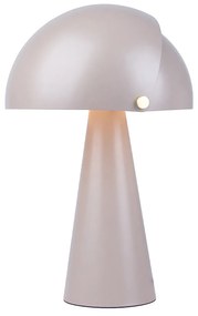 Nordlux 2120095018 Align, designová stolní lampička 1xE27, hnědá, průměr 22cm