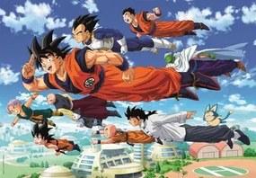 Clementoni 39955 Puzzle Dragon Ball: Průlet 1000 dílků / od 10 let
