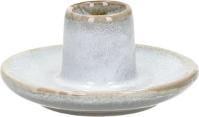 Svícen Single 9x6cm grey