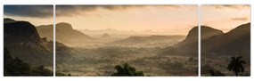 Obraz - Kubánské vrcholky (170x50 cm)