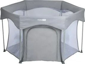 FreeON Dětská ohrádka Hexagon Quick Folding šedá / Rychlé skládání / 1