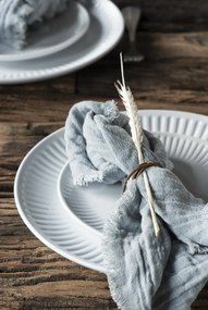 Ib Laursen - keramický jídelní talíř Mynte Pure White 28 cm