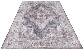 Hanse Home, Kusový koberec Asmar 104016 Putty/Grey, 80x150, šedá, obývací pokoj
