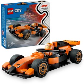 Lego city 60442 jezdec f1 se závodním vozem mclaren 5702017812489