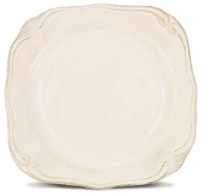 Dezertní talíř keramický krémový 19 cm 90778