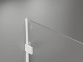 Mexen Lunar sprchová stěna pravá 120 x 200 cm, 8mm čiré sklo, bílá, 830-120-000-20-00-P