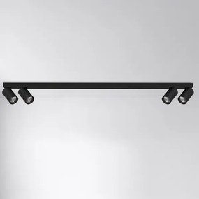 BRILAGI - Bodové svítidlo SELE LONG 4xGU10/30W/230V černá