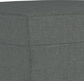 3dílná sedací souprava tmavě šedá textil 3201891