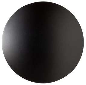 Redo 01-1334 nástěnné LED svítidlo Umbra matně černé, 12W, 3000K, ø21cm