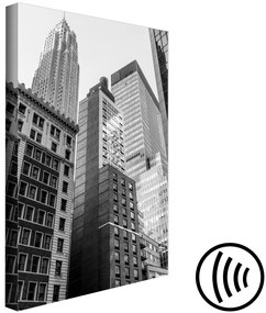 Obraz Architektura New Yorku - černobílá městská fotografie