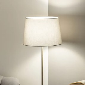 Brilagi - LED Stojací lampa CERIA 1xE27/40W/230V pr. 30 cm šedá/matný chrom