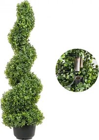 Umělé topiary Zimostráz, 0,9 m vysoký (2 kusy) Umělá topiová rostlina Venkovní