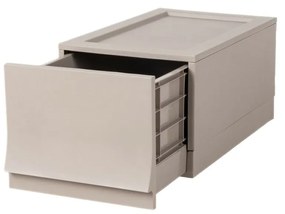 Modulární úložný box Wave Junior Wood bez koleček 43,4 x 27,2 x 22 cm, úzký - 1 šuplík