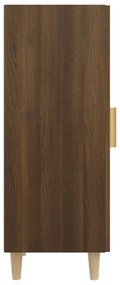 Příborník hnědý dub 34,5 x 34 x 90 cm kompozitní dřevo - Default Title