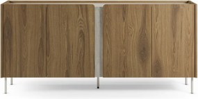 Komoda v dekoru dubu v přírodní barvě 180x83x40,5 cm Lucile – Marckeric
