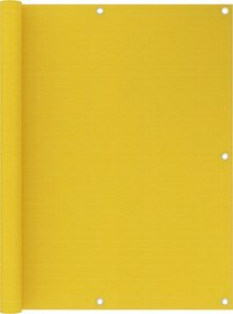 vidaXL Balkónová zástěna 120 x 600 cm HDPE [310859] Barva: Žlutá