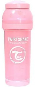 Twistshake Kojenecká láhev Anti-Colic 260 ml Pastelově růžová