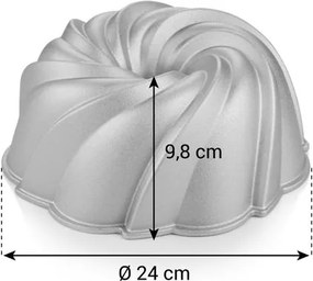 TESCOMA Forma bábovka vysoká DELÍCIA ø 24 cm, větrník