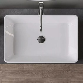 keramické umyvadlo COLOSUM DU105 - 60cm Barva: bílý lesk