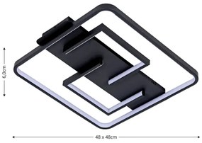 Brilagi - LED Stmívatelné stropní svítidlo FLARE LED/34W/230V 3000-6000K + DO