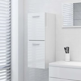 vidaXL Koupelnová skříňka 30 x 30 x 80 cm dřevotříska [804996] Barva: Černá