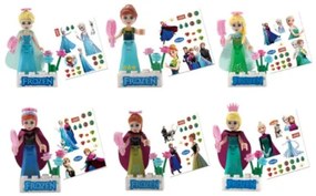 Stavebnice království Disney princezen a sety figurek Varianta: set 6 princezen