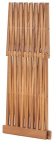 Skládací stolička 40 x 32 x 45 cm masivní teakové dřevo - Default Title