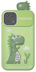 Bezdoteku Smartphone telefon pro děti Dinosaurus zelený
