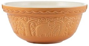 Mason Cash Porcelánová mísa In the Forest Ochre Bear 2 l, oranžová barva, porcelán