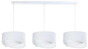 Lustr na lanku GALAXY 3xE27/60W/230V bílá