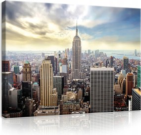 Obraz 80x60 Město New York mrakodrapy urbanistika panorama