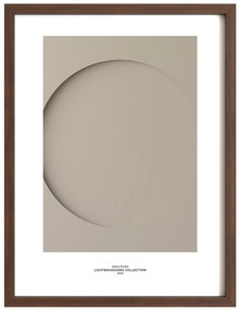 Idealform Poster no. 6 Round composition Barva: Smokey taupe, Velikost: 300x400 mm
