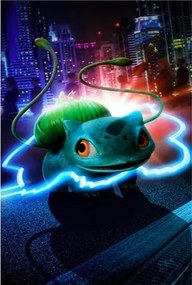 Obrázek na plátně Pokémon Movie, více motivů Motiv: Bulbasaur, Rozměry (cm): 60x80 cm