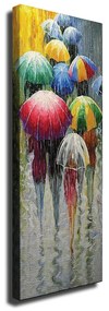 Obraz na plátně Rainy day PC96 30x80 cm