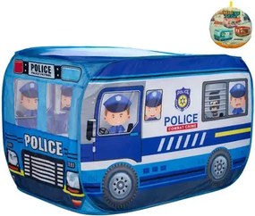 Dětský stan Policejní auto / Stan / textil / 110 x 72 x 70 cm / od 3 l