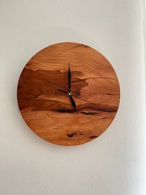 Dřevomuška Nástěnné dřevěné hodiny Wave