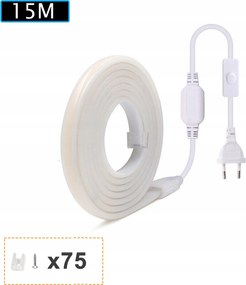 Led pásek Cob 220V 11W/mb Neon Neutrální linie světla