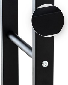 Stojan na palivové dřevo Keri V2 25x80x80 – černá